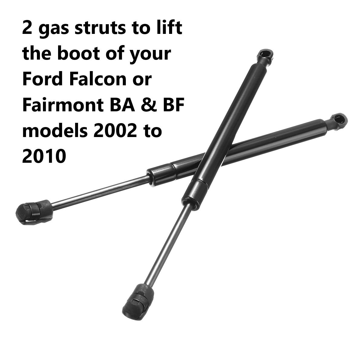 1 Pair Ford BA BF Falcon Fairmont Sedan Boot Lid Gas Struts match ...